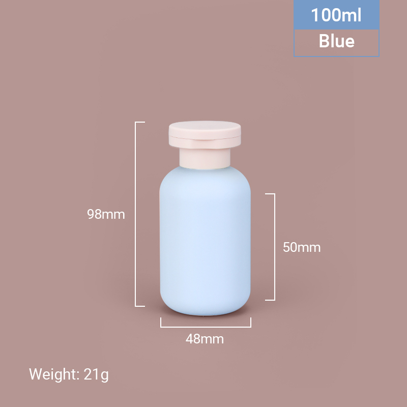 100ml Soft Touch Travel Shampoo Bottle with Flip Top Cap from China ...